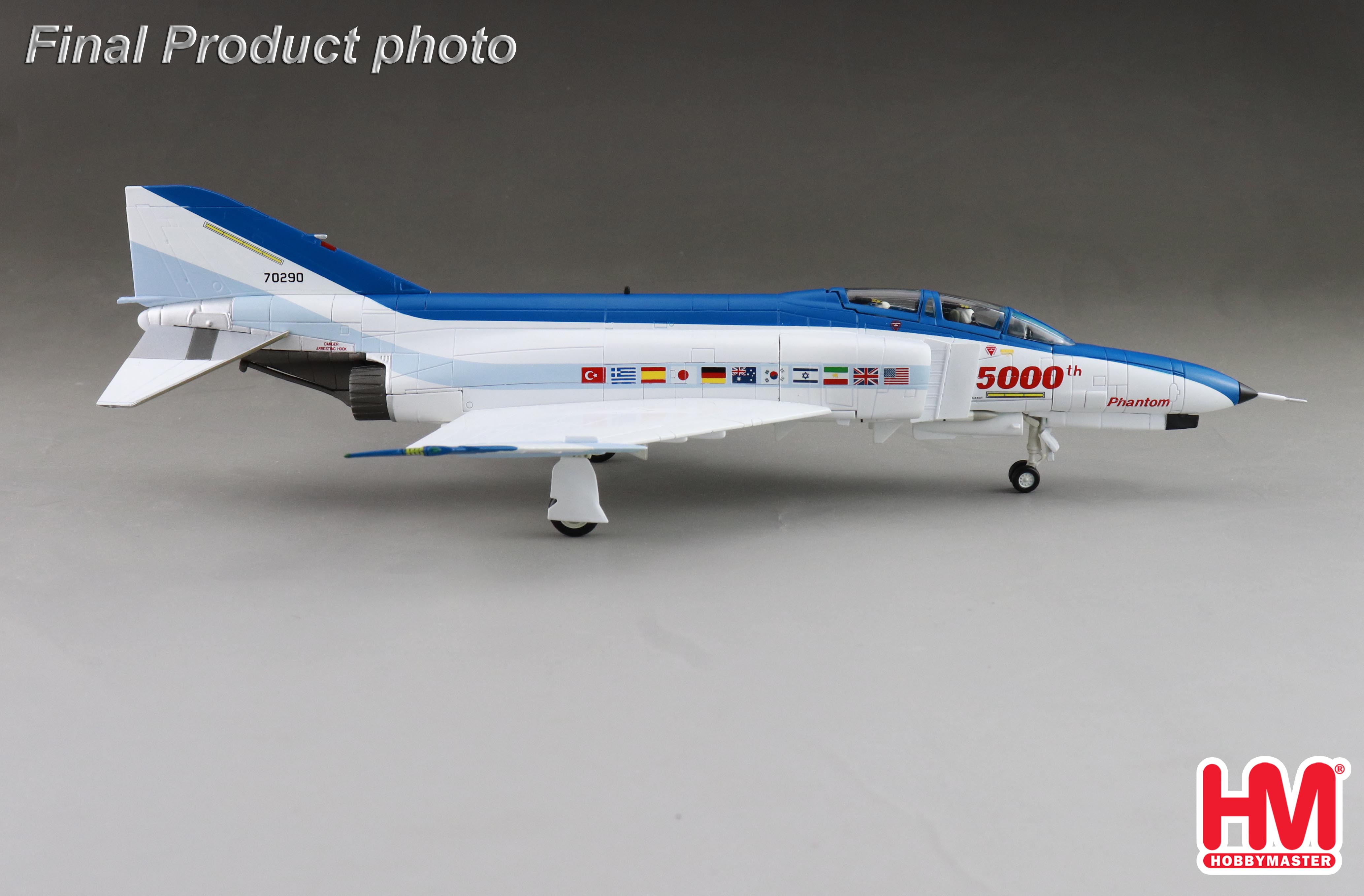 F-4E "5000th Phantom" 70290, USAF, St Louis, March 1978